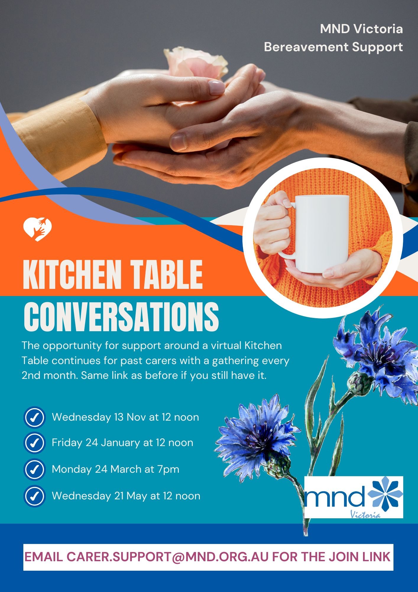 Bereavement support - MND Victoria