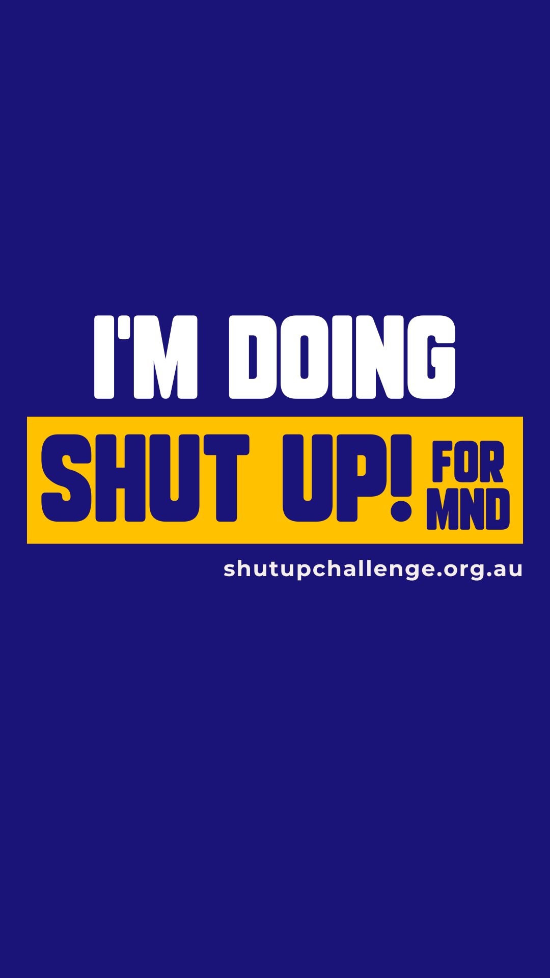 Resources - Shut Up! For MND