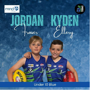 MND Victoria - Jordan Fraser and Kyden Ellery - U10 Blue